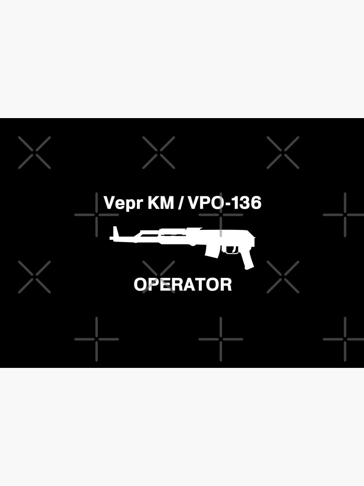 "Vepr KM / VPO-136 OPERATOR" Mask by Soronelite | Redbubble