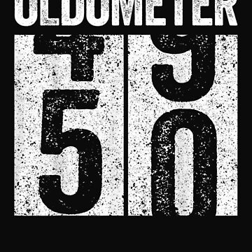 "Oldometer 50 Funny 50th Birthday Gift" Poster for Sale by YananWu83 ...