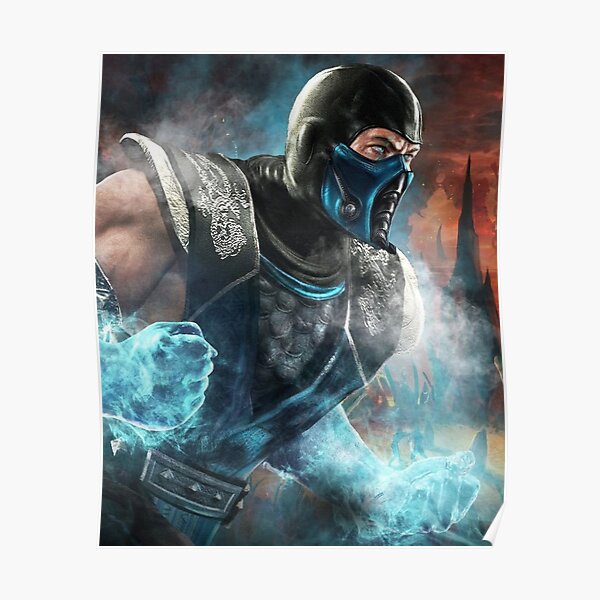 "Sub-Zero " Poster by Ghostach | Redbubble