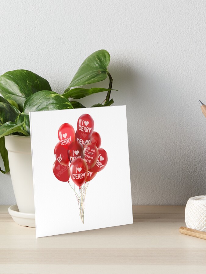 "Derry balloon" Art Board Print by clad63 | Redbubble