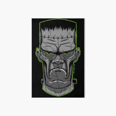 "Angry Frank Cartoon" Art Board Print by mac101 | Redbubble