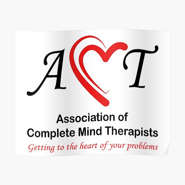 "Association of Complete Mind Therapists (ACMT) Logo" Poster by ...