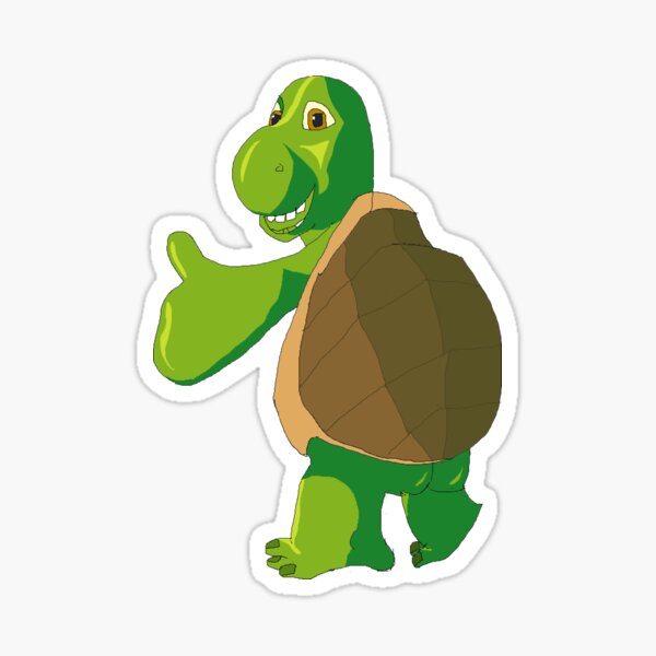 "Over the Hedge Turtle THICC boi [HD toes] Verne" Sticker for Sale by ...