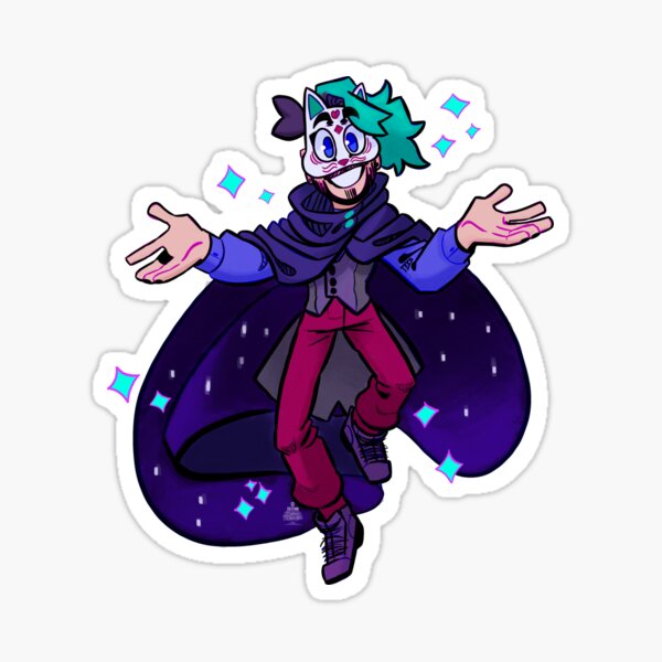 "Marvin the Magnificent!" Sticker for Sale by InspiredDrawAW | Redbubble