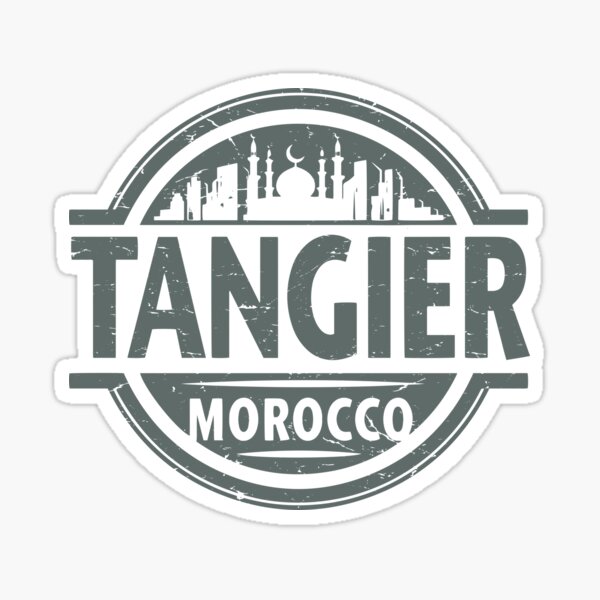 "Tangier, Morocco" Sticker by studio838 | Redbubble