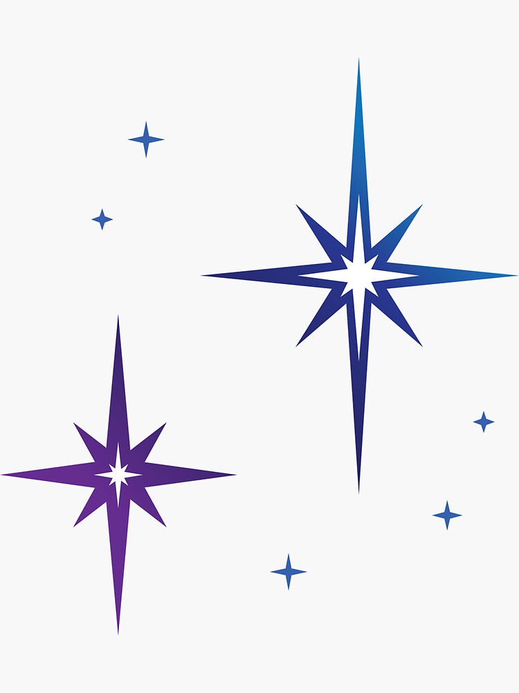 "Second Star to the Right" Sticker for Sale by kitkatRose | Redbubble