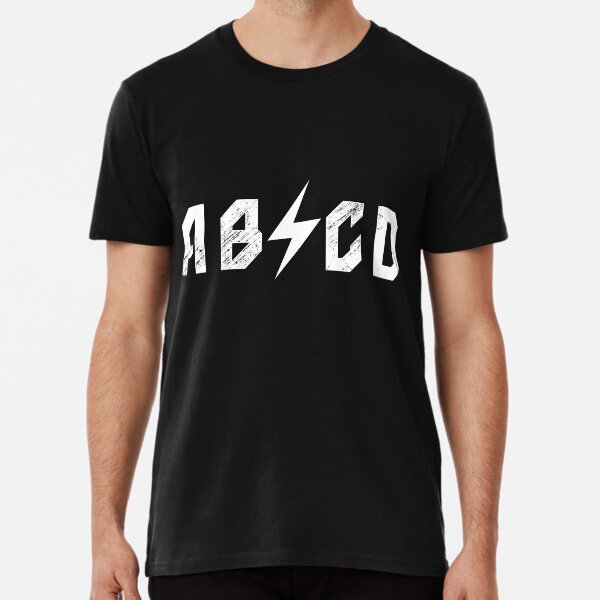 "abcd rock" T-shirt for Sale by marwanela | Redbubble | band t-shirts ...