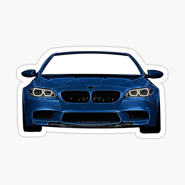 "M5 F10 for BIMMERS" Sticker for Sale by iconicmachines | Redbubble