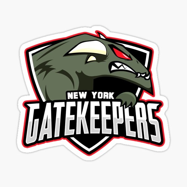"Copy of New York Gatekeepers (Red Outline)" Sticker for Sale by ...