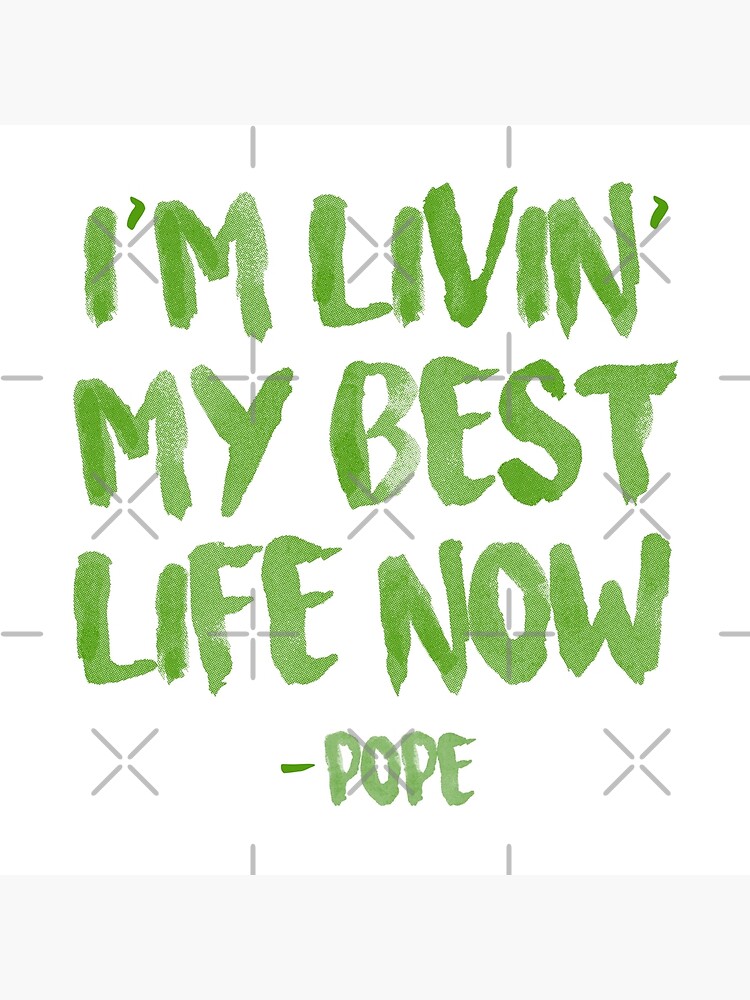 "Best Life Pope Outer Banks Quote" Poster for Sale by Sofia Ong | Redbubble