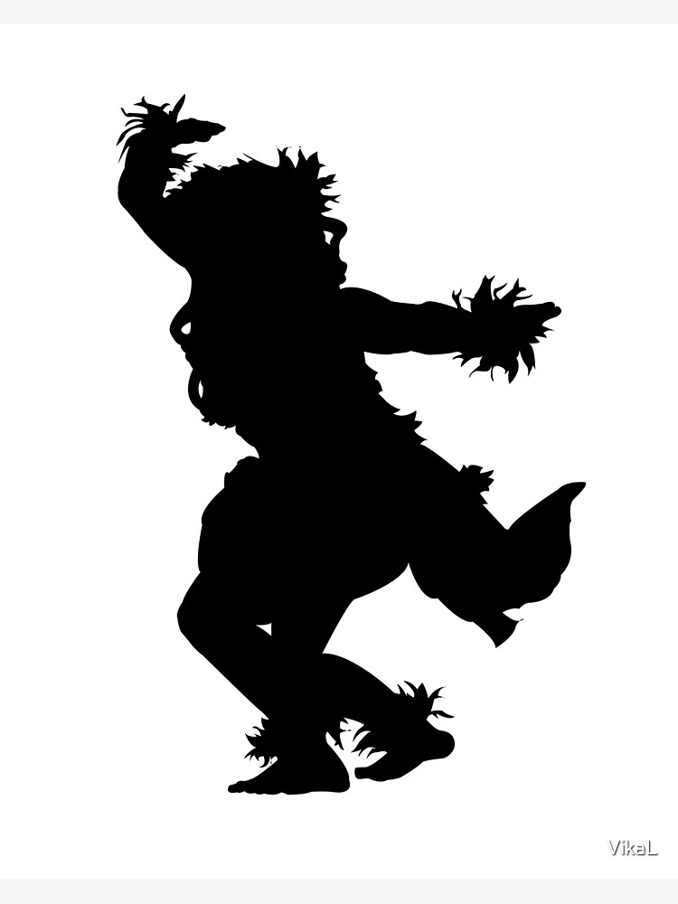 " Female Hula dancer" Sticker for Sale by VikaL | Redbubble