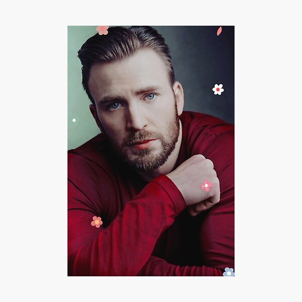 "chris evans" Photographic Print by blesslarke | Redbubble