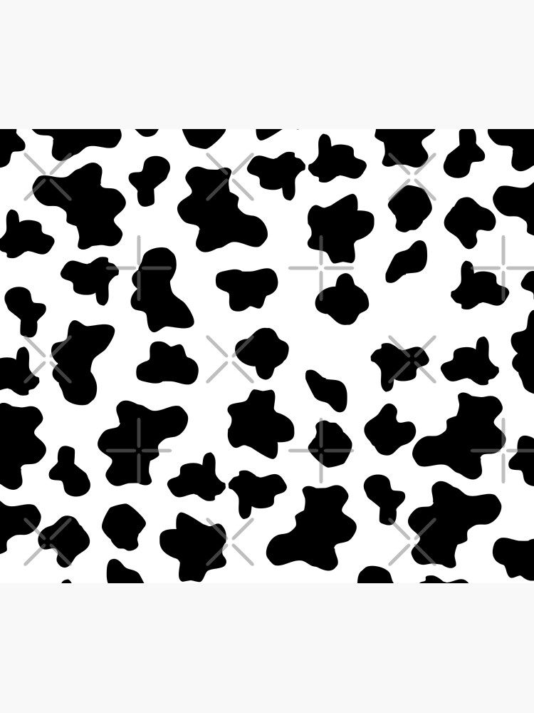 "Cute Trendy Cow Print" Poster for Sale by mariokartclips | Redbubble
