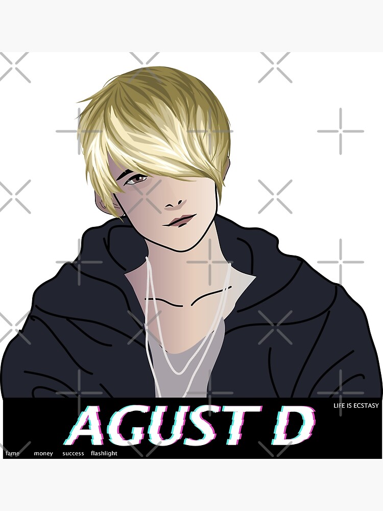 "Agust D Daechwita agust d2 agust d bts" Art Print by Rakeshmurugan ...