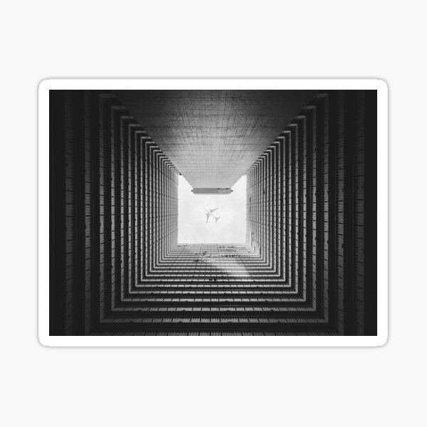 "Tunnel Vision" Sticker by allenhimself | Redbubble