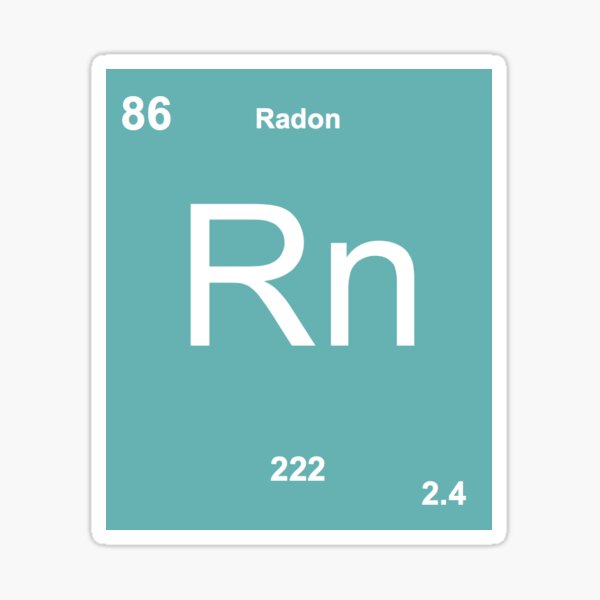 Radon Stickers | Redbubble