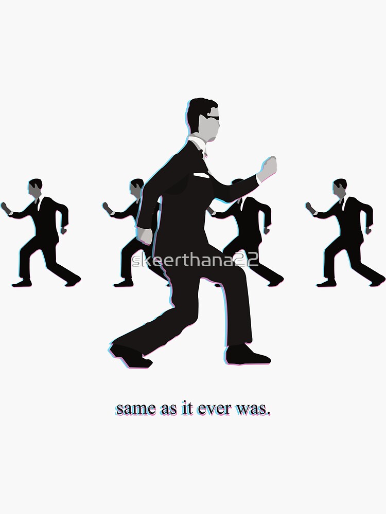 "Talking Heads" Sticker for Sale by skeerthana22 | Redbubble