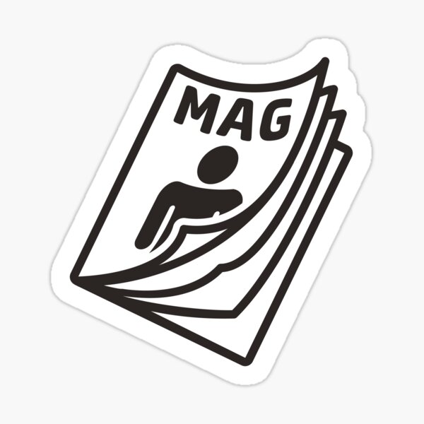 "Icon pictogram, Magazine, catalog or product insert, for point of sale ...