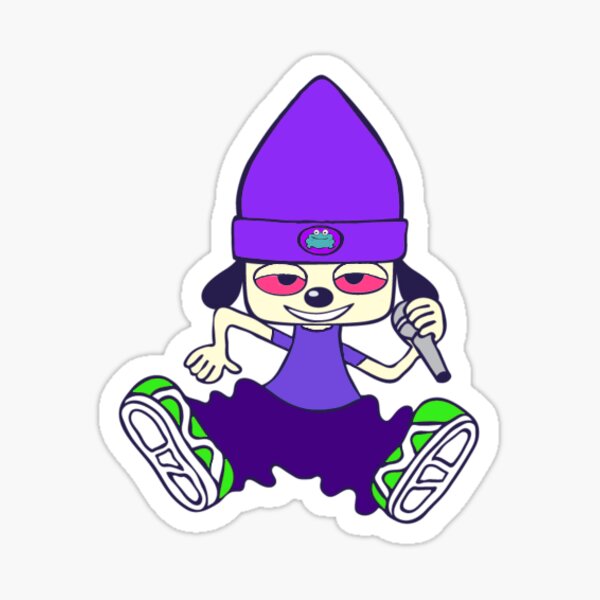 Parappa The Rapper Sticker For Sale By Bleachchallenge Redbubble