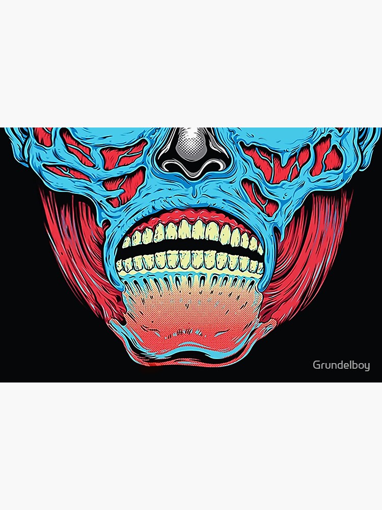 "They Live Mask" Sticker by Grundelboy | Redbubble