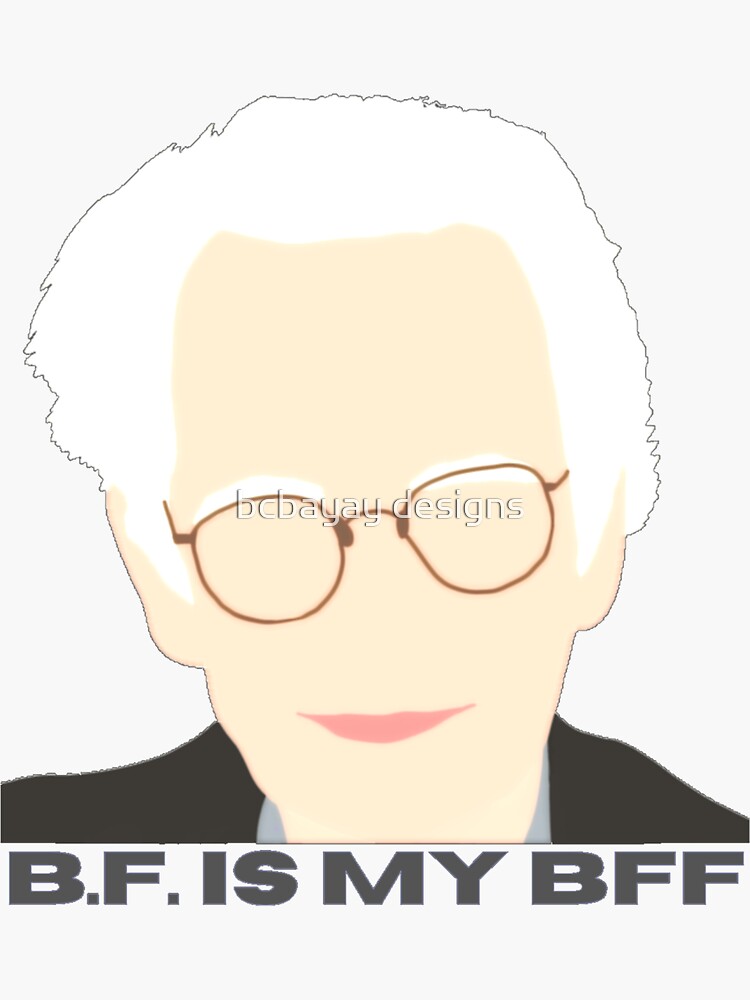 "BF is my BFF" Sticker for Sale by bcbayay designs | Redbubble