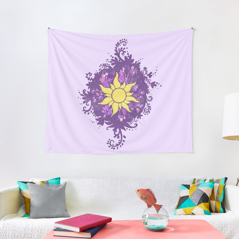 "Tangled - Sun - Kingdom Dance" Tapestry for Sale by mk1748 | Redbubble