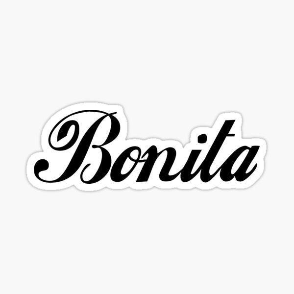 "Bonita" Sticker for Sale by Ksaunders151 | Redbubble