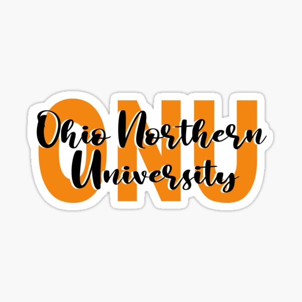 "Ohio Northern University" Sticker for Sale by Kmhelton | Redbubble
