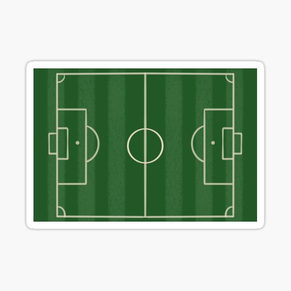 "Soccer Field" Sticker for Sale by Francesca2082 | Redbubble