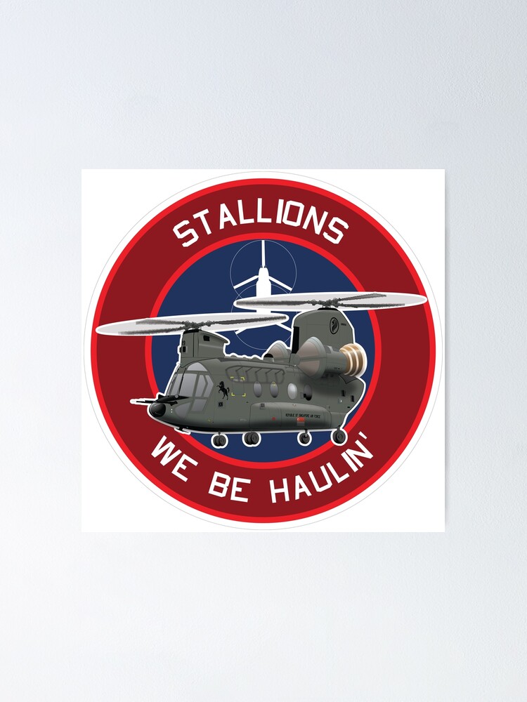 "RSAF CH-47 Chinook" Poster for Sale by Edwin Khoo | Redbubble