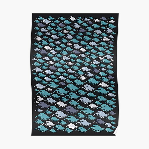 "Koru Leaves, multi coloured" Poster for Sale by Kiwidom | Redbubble