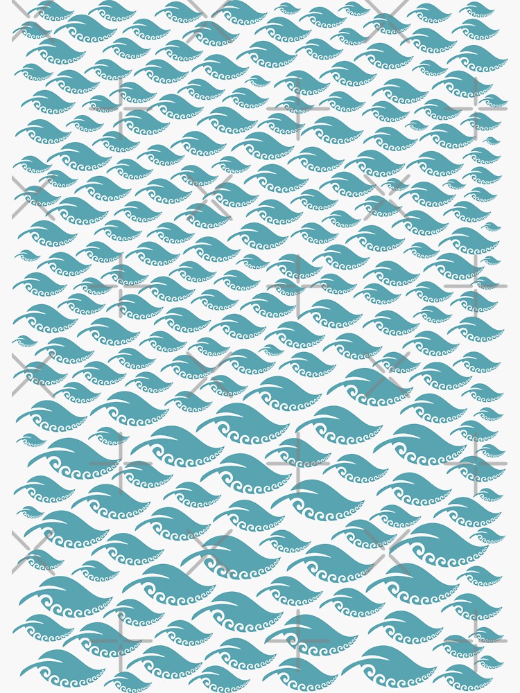 " Koru Leaves, light blue" Sticker for Sale by Kiwidom | Redbubble