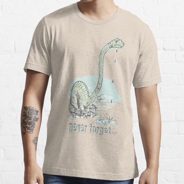 "Never Forget Dinosaur 2" T-shirt by MudgeStudios | Redbubble | dino t ...