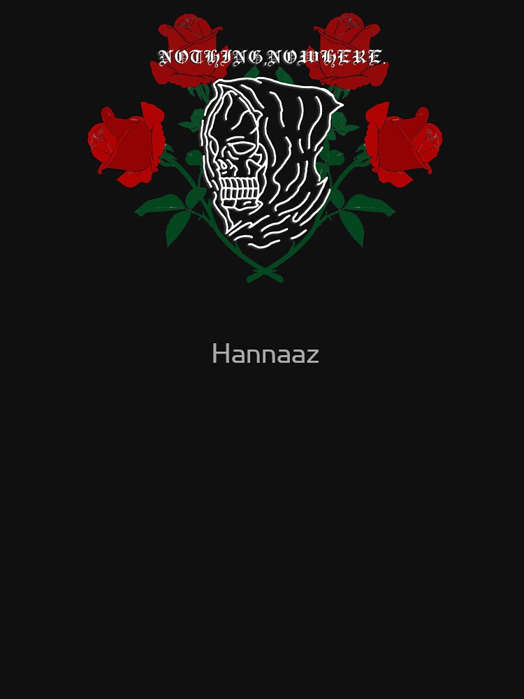 "nothing,nowhere. Logo Design" T-shirt for Sale by Hannaaz | Redbubble ...