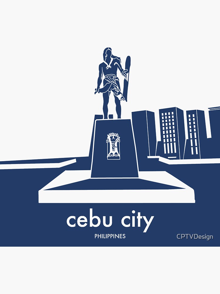 "Iconic Cebu City" Sticker by CPTVDesign | Redbubble