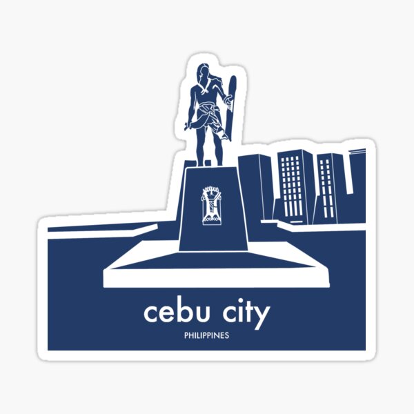 "Iconic Cebu City" Sticker by CPTVDesign | Redbubble