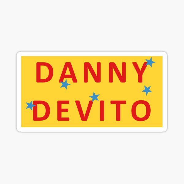"danny devito" Sticker for Sale by maddie7238 | Redbubble