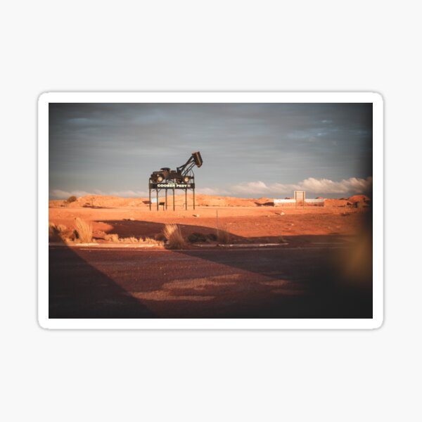 "Coober Pedy - Australian Outback" Sticker for Sale by -grace-elaine ...