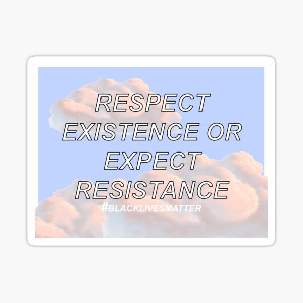 "Expectations" Sticker for Sale by Brianna Bodoe | Redbubble