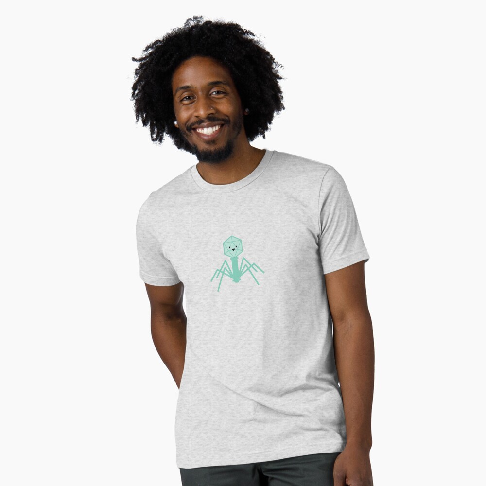 "Cute Bacteriophage" Sticker for Sale by asmo9 | Redbubble