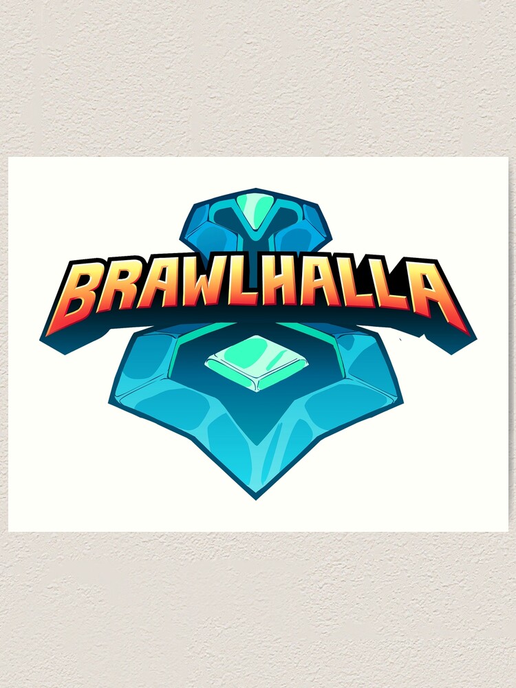 "Brawlhalla logo" Art Print by Ogrimar | Redbubble