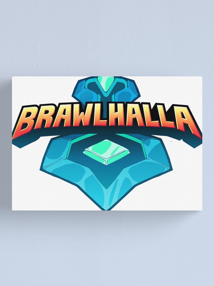 "Brawlhalla logo" Canvas Print for Sale by Ogrimar | Redbubble