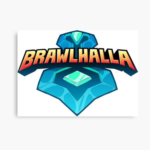 "Brawlhalla logo" Canvas Print for Sale by Ogrimar | Redbubble