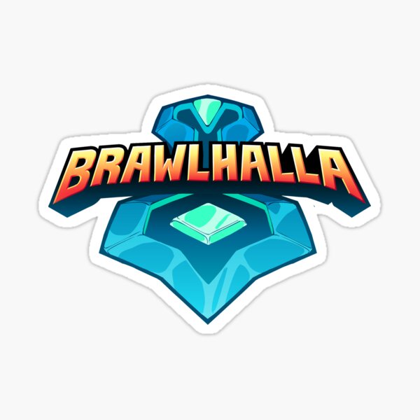 "Brawlhalla logo" Sticker for Sale by Ogrimar | Redbubble