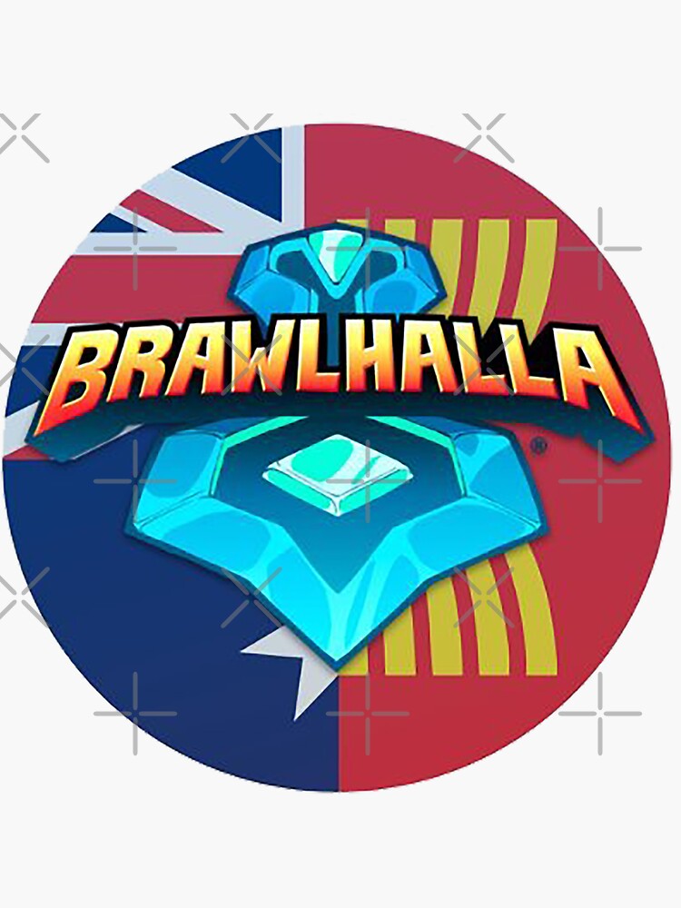 "Brawlhalla" Sticker for Sale by Ogrimar | Redbubble