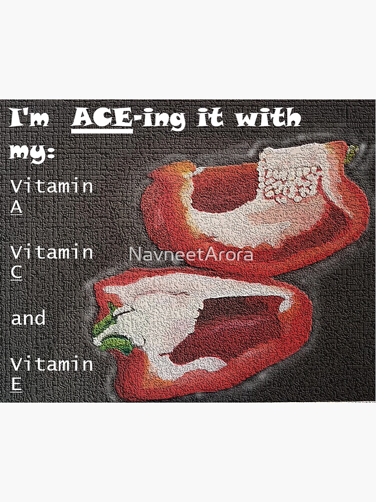 "Acrylic Capsicum Meme" Sticker for Sale by NavneetArora | Redbubble