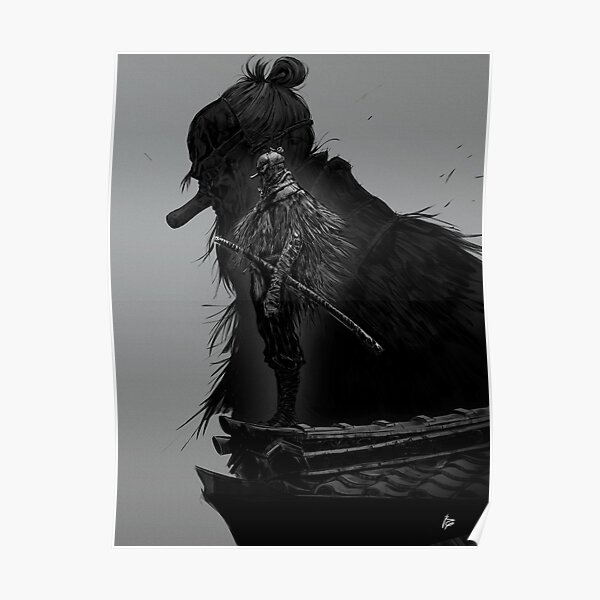"The Tengu of Ashina" Poster for Sale by raquelcornejo | Redbubble