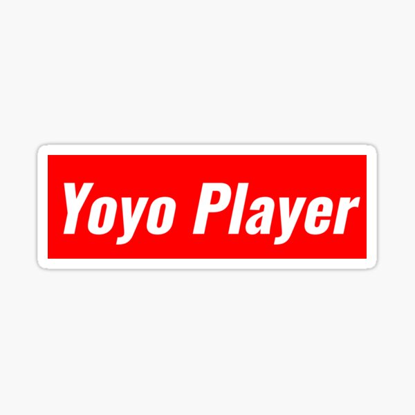 "Yoyo Player" Sticker by yoyomonsterph | Redbubble