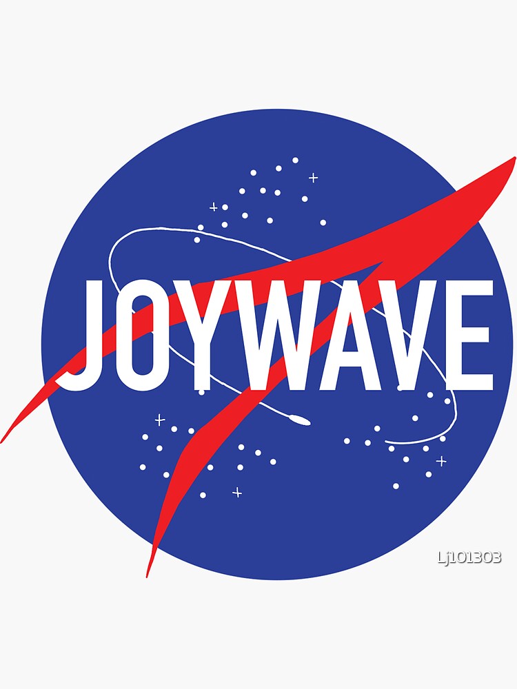 "NASA Joywave " Sticker for Sale by Lj101303 | Redbubble