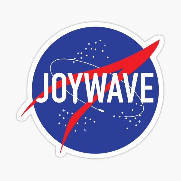"NASA Joywave " Sticker for Sale by Lj101303 | Redbubble